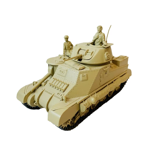 VINTAGE MONOGRAM BRITISH Grant Tank M3 Model #7535 1/32 Scale - Made In ...