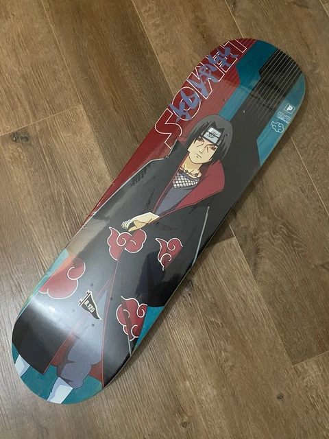 RARE DECK PRIMITIVE x Naruto Tiago Lemos Itachi Uchiha. Skateboard ...