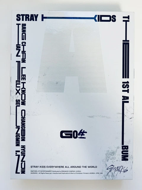 SKZ STRAY KIDS 'GO LIVE' (1st Album) [Blue C Ver.] KR VOLLSTÄNDIG ...
