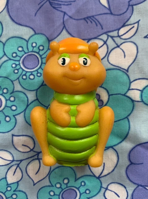 PLAYSKOOL 1986 VINTAGE Gloworm Glow/Glo Friends Worm Bug Toy Retro 80s ...