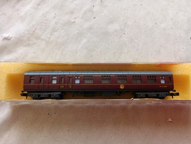 A BR 1ST Class Coach In N Gauge By Trix Boxed No 308 £12.50 - PicClick UK
