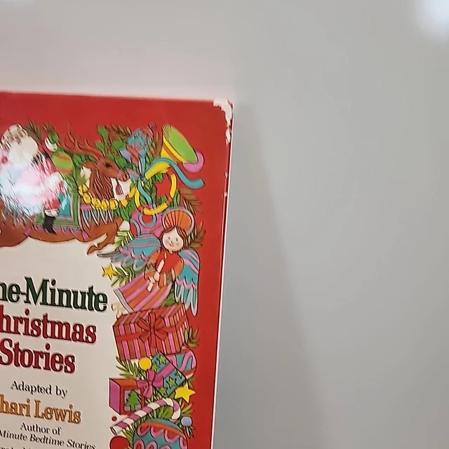 ONE MINUTE CHRISTMAS Stories, Adapted By Shari Lewis 1987 Doubleday ...