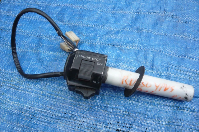 YAMAHA RD350 YPVS 31K Lenkerschalter und Gashülse rechts Handle Switch ...