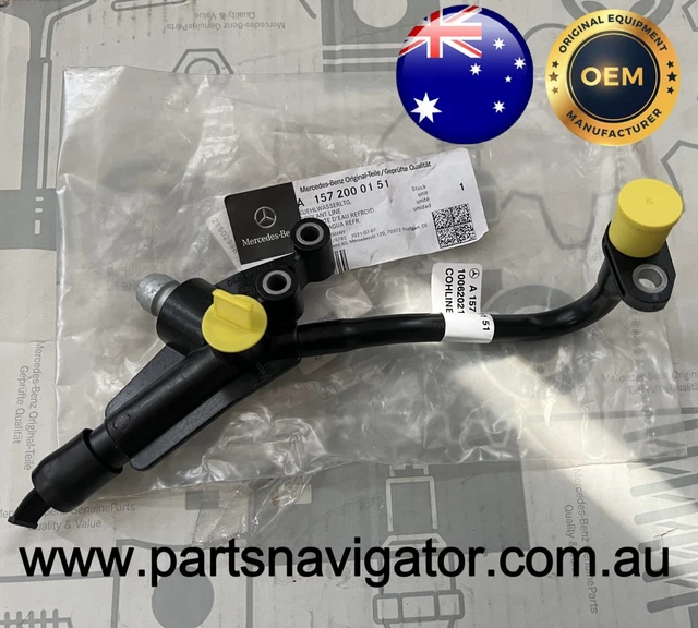 COOLANT PIPE WATER Pump To Turbo Charger Mercedes G63 Amg M157 ...