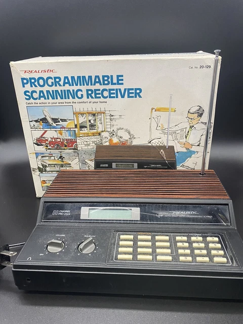 SCANNER DESKTOP PROGRAMMABILE realistic PRO-2024 - VHF/UHF ingresso ...