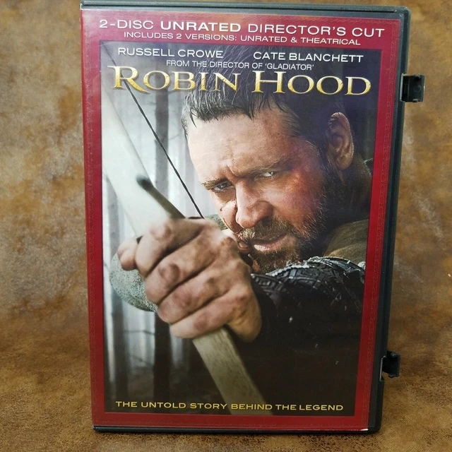 ROBIN HOOD (DVD, 2010, 2-Disc Set, Special Edition Rated/Unrated ...