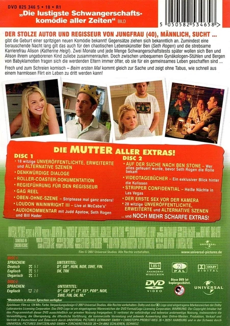 BEIM ERSTEN MAL (DVD) Jonah Hill Leslie Mann Judd Apatow £6.04 ...