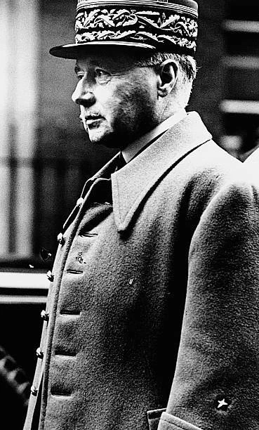 FRENCH GENERAL MAURICE Gamelin commander chief Allied Forces France ...