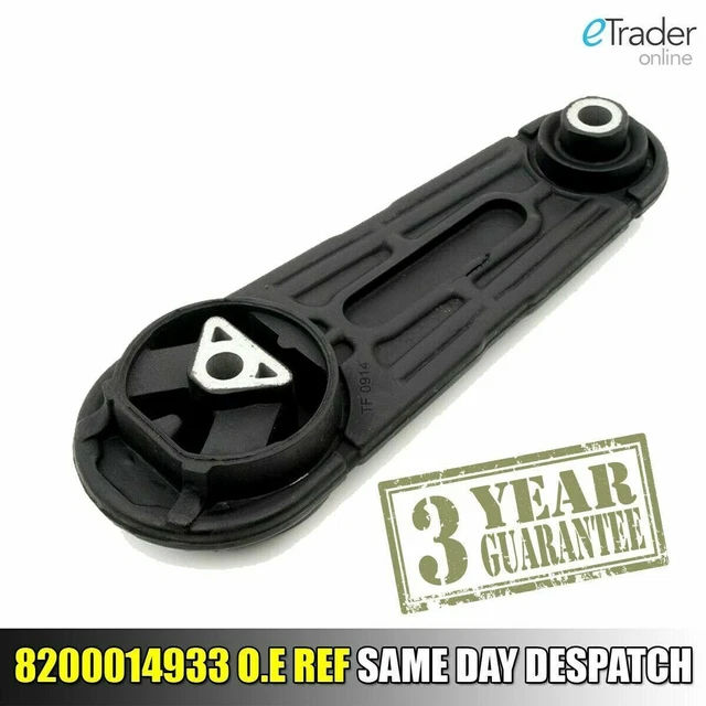 RENAULT CLIO MK3 1.4/1.5/1.6 2005-2012 Lower Rear Gearbox Engine Mount ...