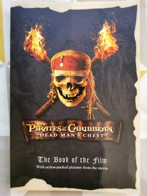 BOOK - PIRATES of the Caribbean Deadmans Chest - Movie Book - Excellent ...