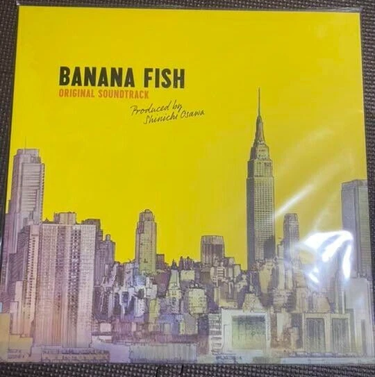 BANANA FISH ORIGINAL Soundtrack 3LP Vinyl Record ANIME ANIPLEX Limited ...
