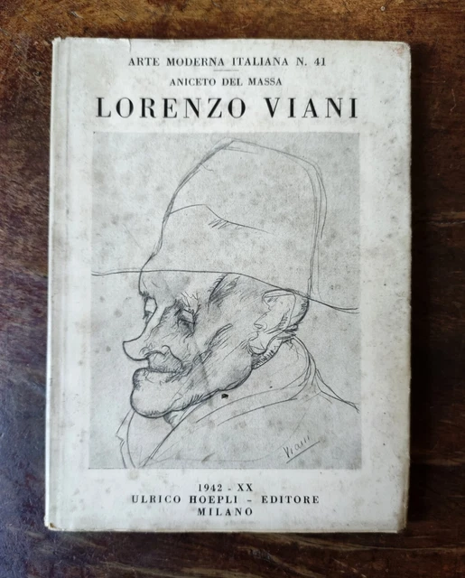 LIBRO LORENZO VIANI Arte Moderna Italiana 1942 + Tavole + Leggere ...