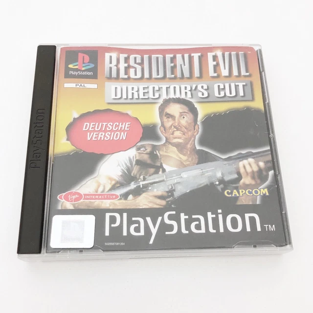 RESIDENT EVIL DIRECTORS Cut PS1 Sony PlayStation 1 Spiel PAL CiB ...