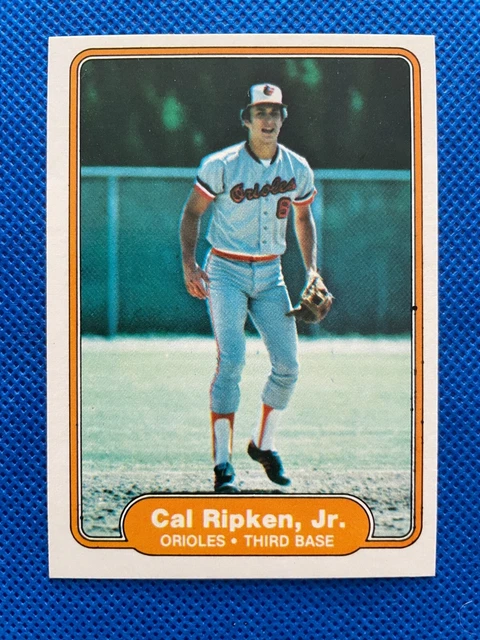 1982 FLEER CAL Ripken Jr. RC Misprint MLB Baltimore Orioles #176 RARE ...