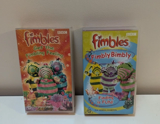 FIMBLES VHS BUNDLE Fimbly Bimbly and Get The Fimbling Feeling BBC $30. ...