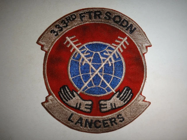VIETNAM WAR US Air Force 333rd Fighter Squadron LANCERS Patch EUR 9,95 ...