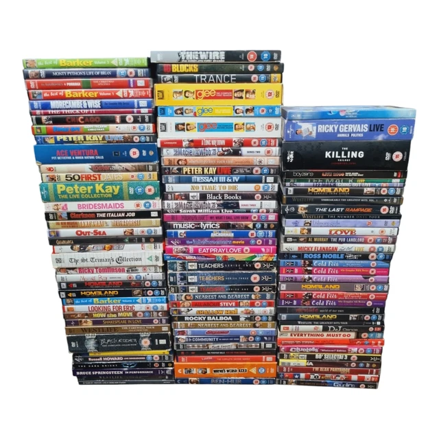 DVD'S JOB LOT Bundle Wholesale 105 Horror Thriller Comedy Kids TV Action Drama £30.00 - PicClick UK