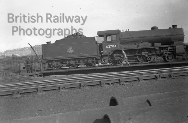 LARGER NEGATIVE BR British Railways Steam Loco 62704 Class D49 ...