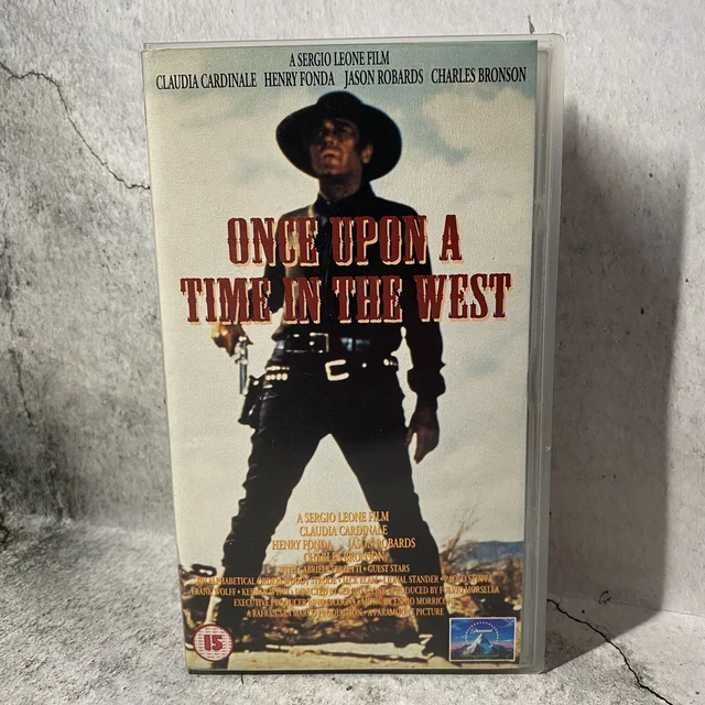 ONCE UPON A time in the west VHS video Sergio Leone £7.95 - PicClick UK