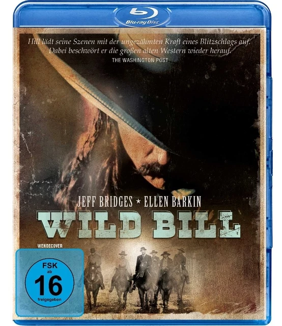 WILD BILL (BLU-RAY) Jeff Bridges Ellen Barkin John Hurt Diane Lane ...