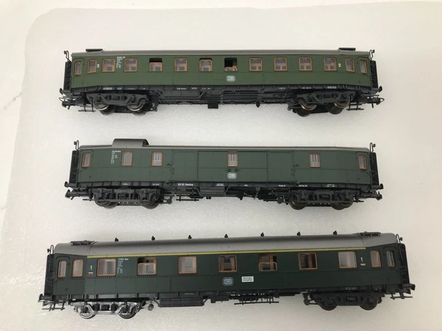 ROCO HO 3 DB Coaches 4293 4293S 4289 in good boxes '16 036' '105 101 ...