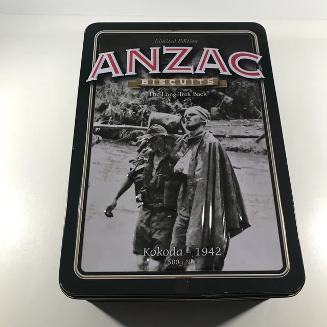 ANZAC BISCUIT TIN Limited Edition Kokoda 1942 The Long Trek Back $10.00 ...