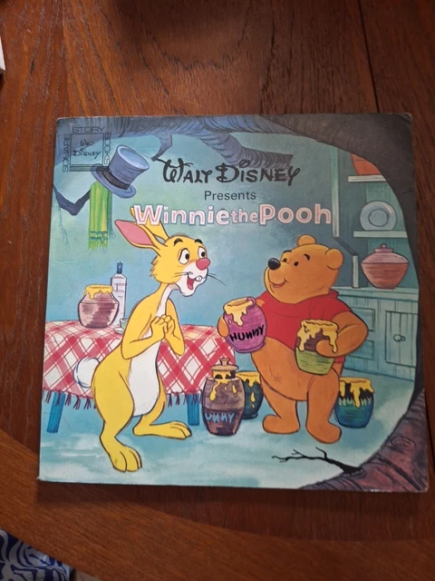 VINTAGE 1974 PURNELL Walt Disney Square Story Books Winnie The Pooh ...
