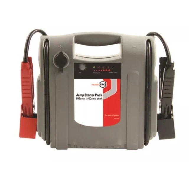 MASTERPRO JUMP STARTER Pack 600amp (1400amp Peak) £25.25 - PicClick UK