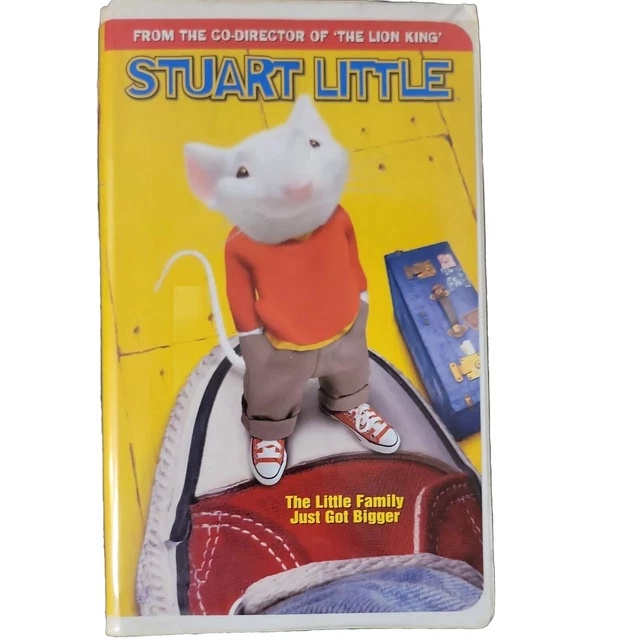 STUART LITTLE (VHS, 2000, Clamshell Case Closed Captioned) Geena Davis ...