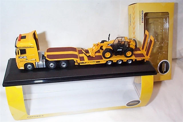 MERCEDES ACTROS SEMI Low Loader JCB & JCB 531 70 Loadall 1-76 scale ...