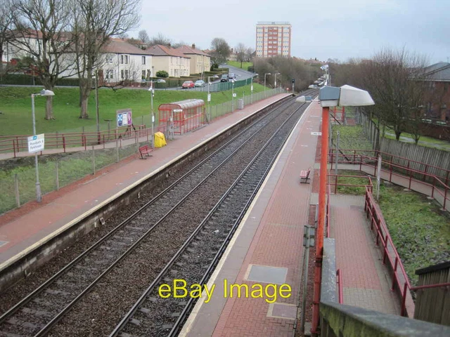 PHOTO 6X4 POSSILPARK and Parkhouse railway station, Glasgow Possil Park ...