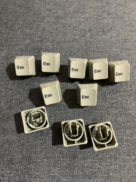 IBM MODEL M F F122 SSK Keyboard Keycaps Buckling Spring Caps Genuine ...