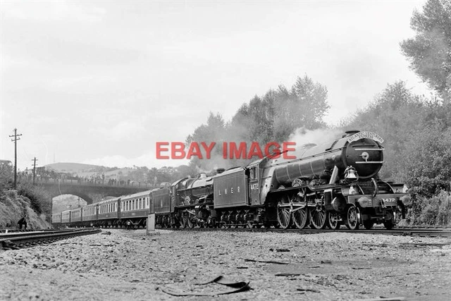 PHOTO LNER Class A1 Loco No 4472 And 6000 Pontypool Road 23Rd September ...