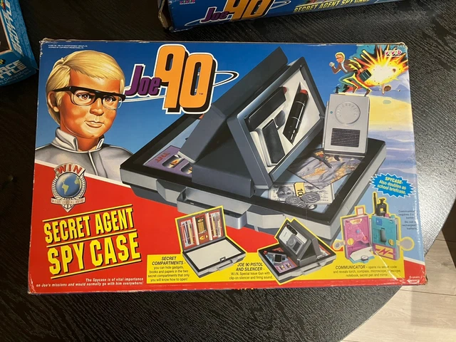 VINTAGE TOY JOE 90 Secret Agent Spy Case 1994 VIVID Imaginations Boxed ...