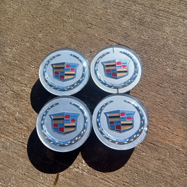 CADILLAC CTS DTS SRX STS XLR ATS center cap set of 4, 2004-2016 part ...