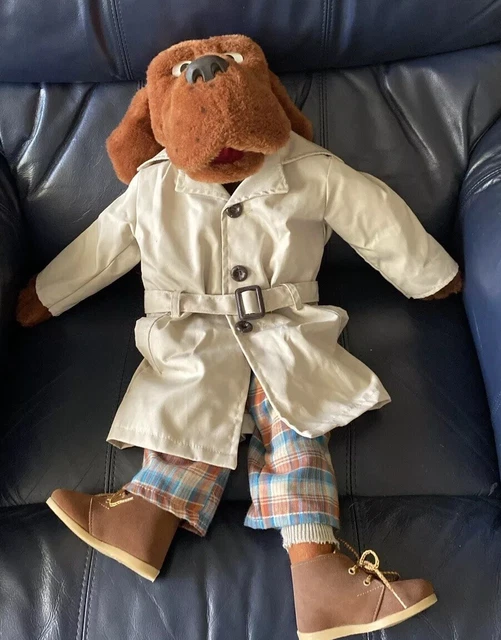 SCRUFF MCGRUFF THE Crime Dog Puppet 26" "Take A Bite Out Of Crime" $70. ...