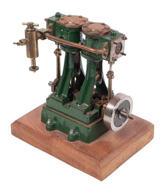 STUART TURNER D10 Double Twin Cylinder Piston Live Steam Engine Marine ...