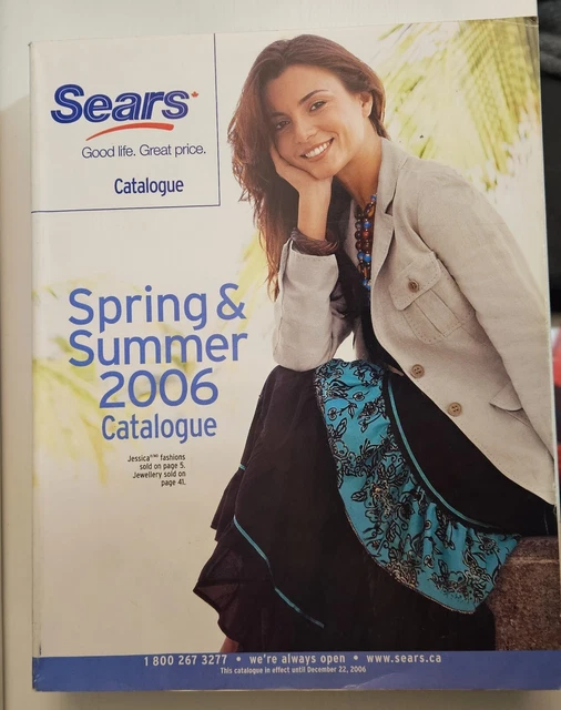 VINTAGE SEARS 2006 Spring And Summer Catalog Fashion Electronics ...