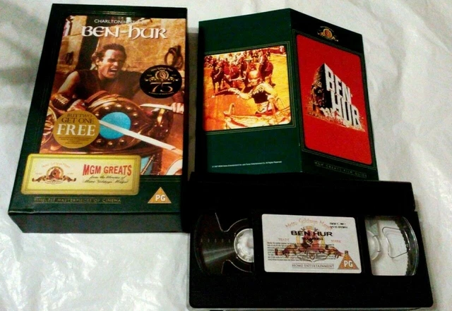 BEN-HUR [VHS] [1997 SPECIAL COLLECTORS EDITION] Charlton Heston ...
