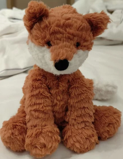 WARM AND SOOTHING! Jellycat Fuddlewuddle M Fox - A Rare Fox-themed ...