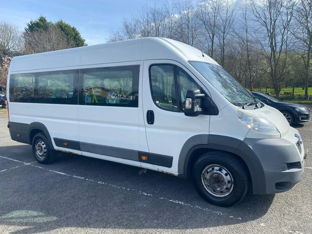 PEUGEOT BOXER 9 Seater Minibus With Wheelchair Ramp £5,950.00 - PicClick UK