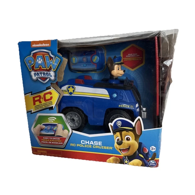 PAW PATROL CHASE Rc Remote Control Police Cruiser Car Unused Tatty Box ...