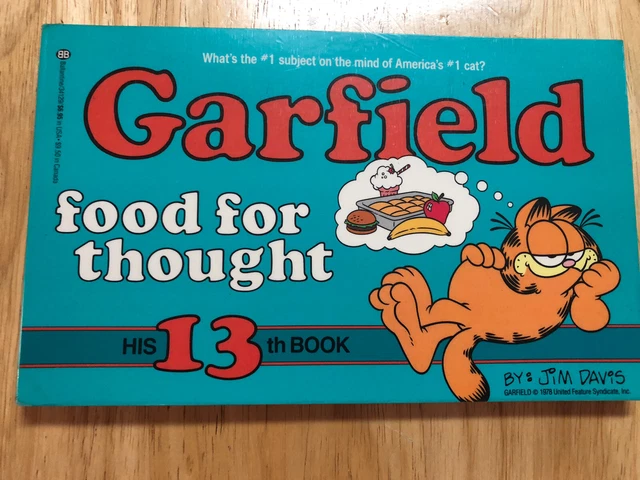 GARFIELD SER.: GARFIELD Food for Thought by Jim Davis (1987, Paperback ...
