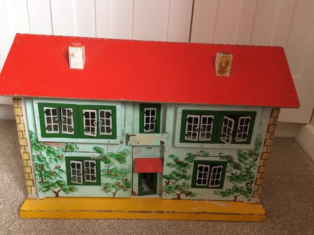 VINTAGE GEE BEES Dolls House 1960/70s Tudor House Restoration Project £ ...
