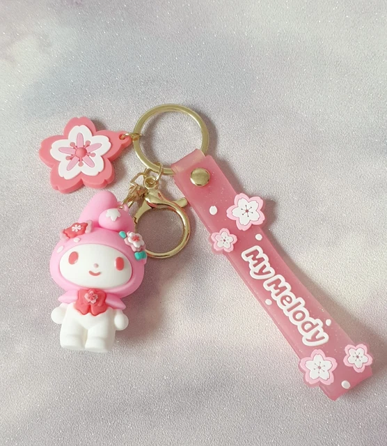 MY MELODY HELLO Kitty Sanrio Keyring Keychain Key Fob Bag Charm Pendant ...