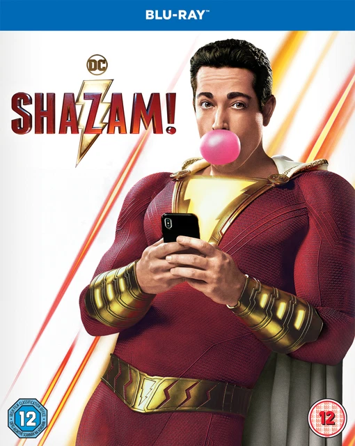SHAZAM! (BLU-RAY) ADAM Brody Asher Angel Djimon Hounsou Grace Fulton ...