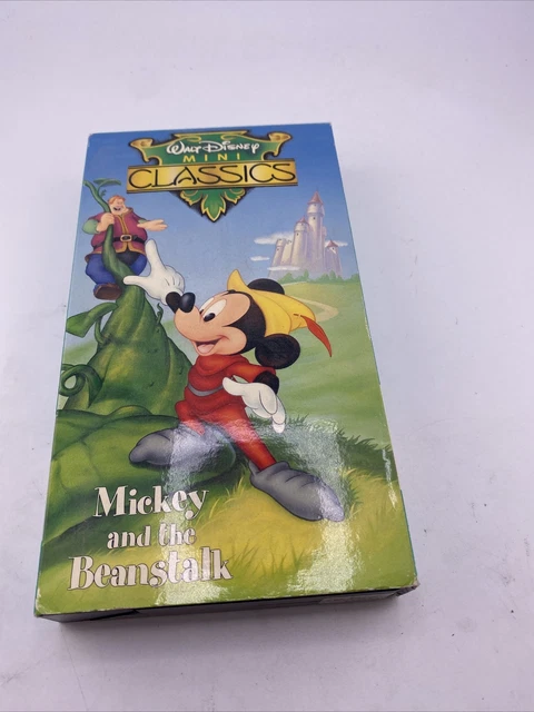 WALT DISNEY MINI Classics VHS Mickey And The Beanstalk £4.00 - PicClick UK