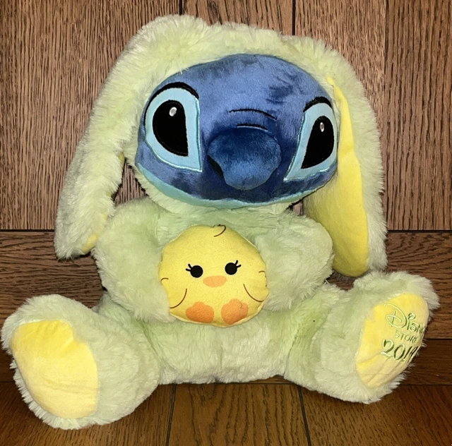 DISNEY STITCH YELLOW Easter Bunny Lilo Store Limited Edition Retired £ ...