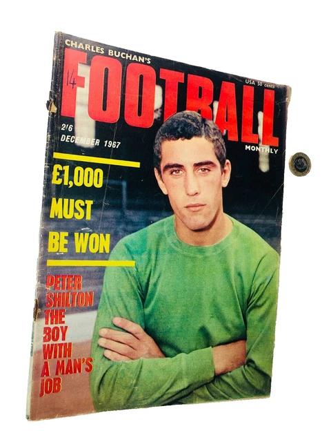 MAGAZINE FOOTBALL MONTHLY December 1967 Mag Vintage ra £5.09 - PicClick UK