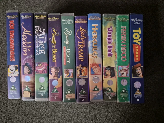 DISNEY VHS TAPES Bundle £0.99 - PicClick UK